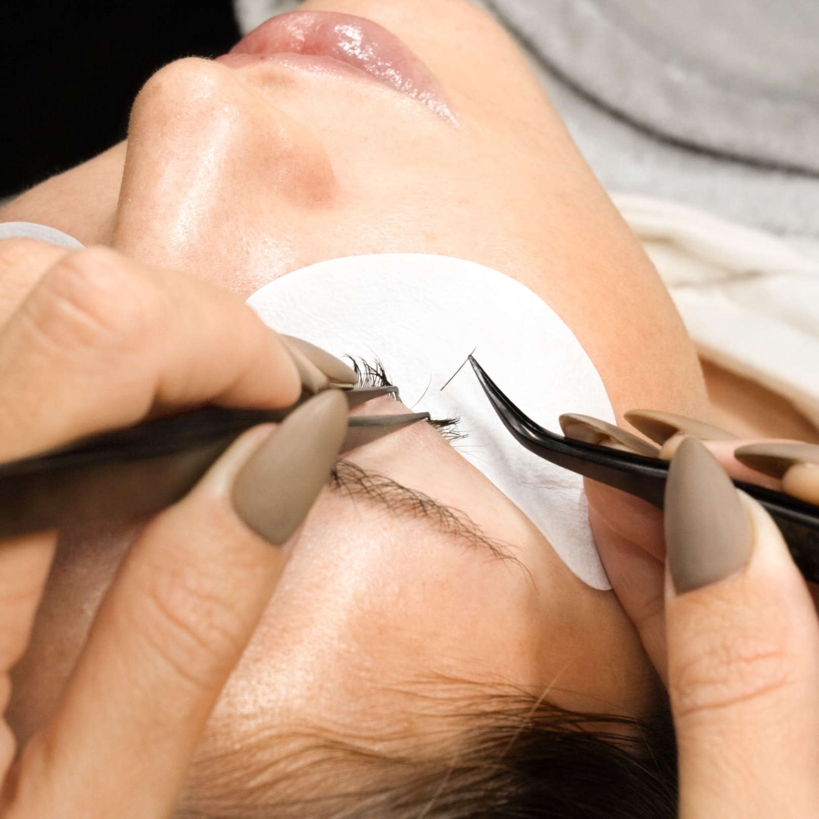 Lash Extension Isolation Tweezer - Tiny Tip - Grippopotamus