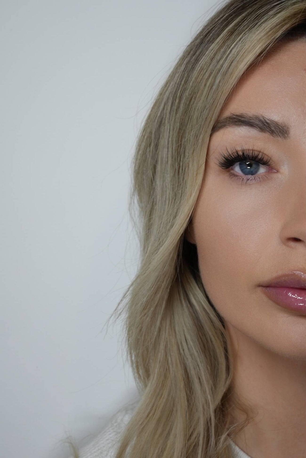 DIY Soft Wispy Temporary Lashes